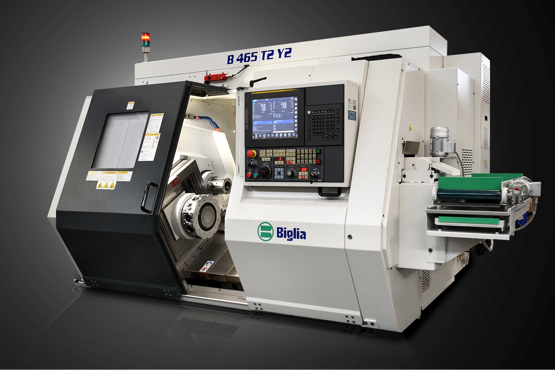 Centri tornitura Biglia B446/B465, efficienza e flessibilità - Techmec