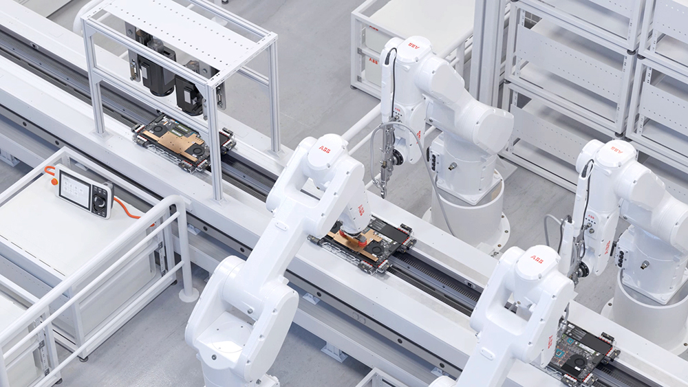 ABB amplia la gamma di piccoli robot con IRB 1300, veloce e potente per ...