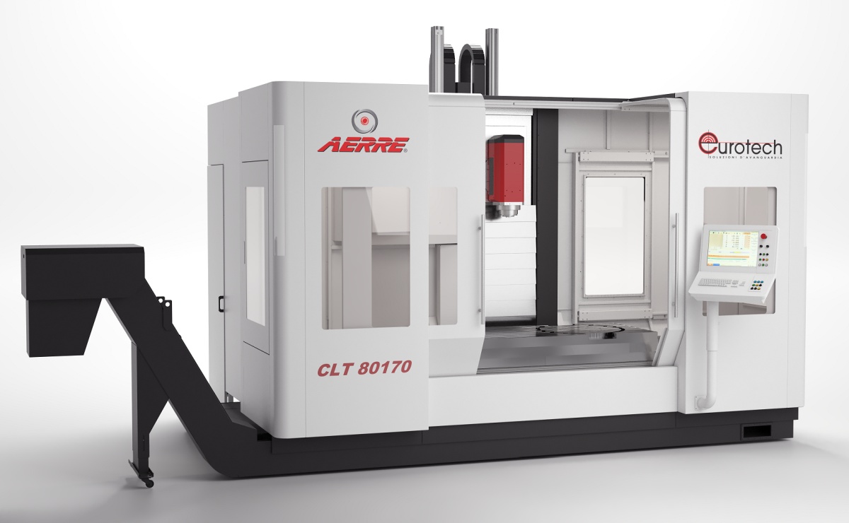 Centri di lavoro verticali CLT 80, la nuova gamma di Aerre / Eurotech