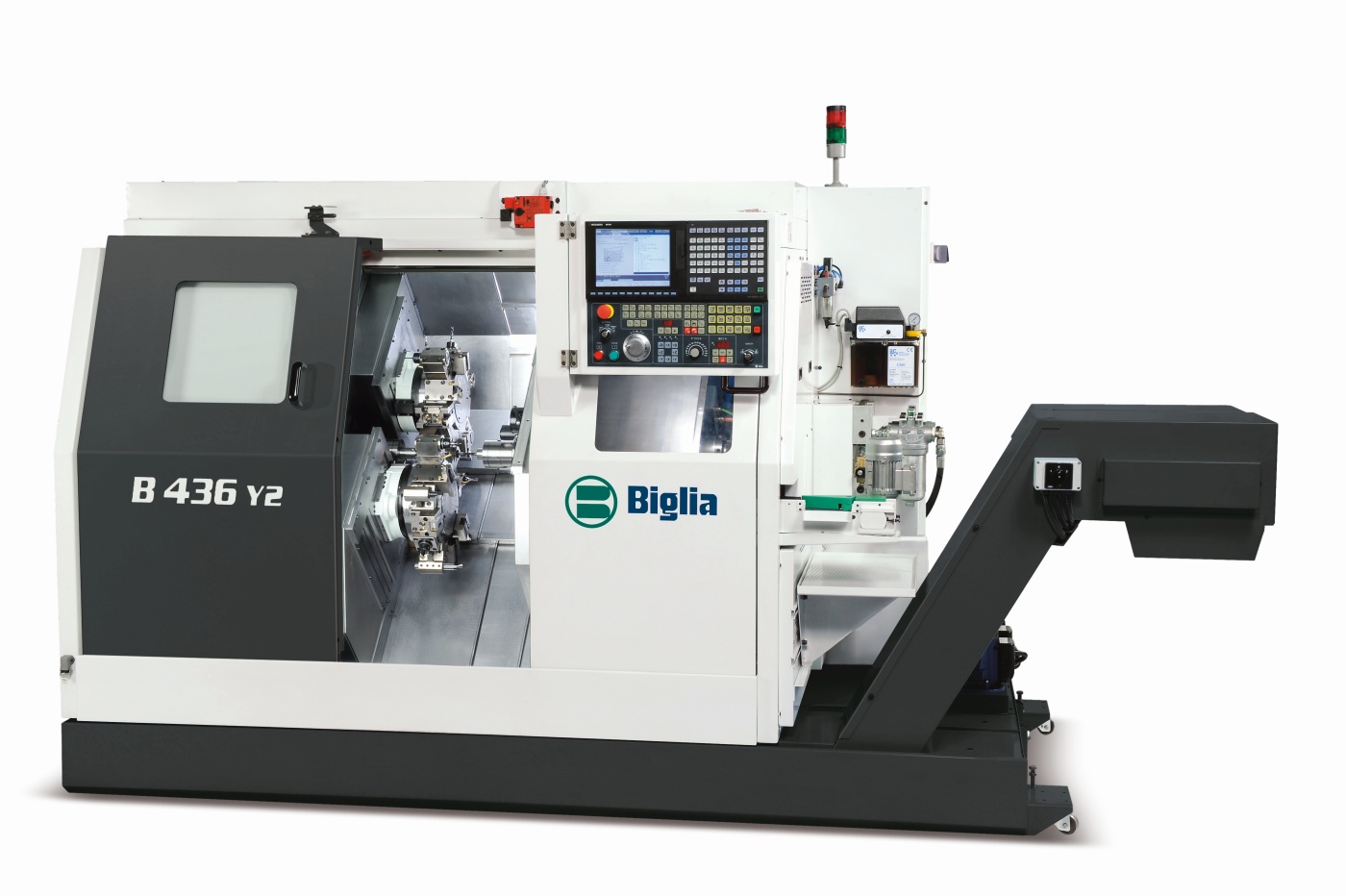 Torni Biglia: nuova Serie Quattro di Torni CNC da barra