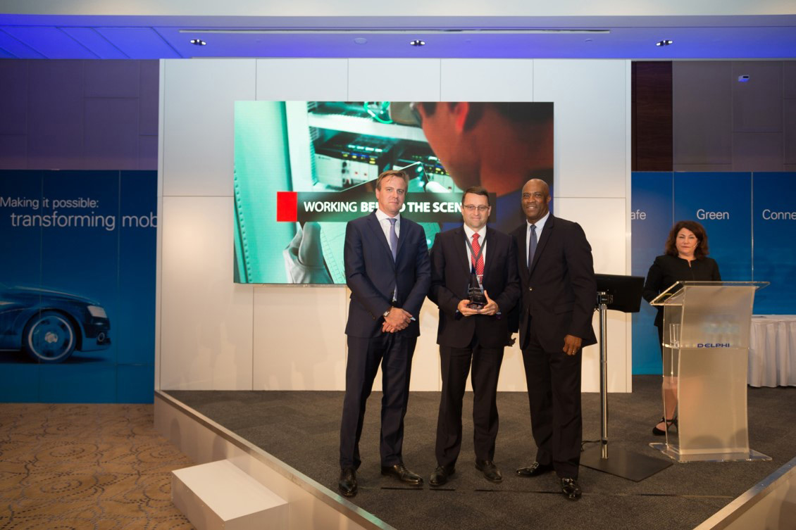Premio Delphi Supplier 2017 a Rockwell Automation - Techmec
