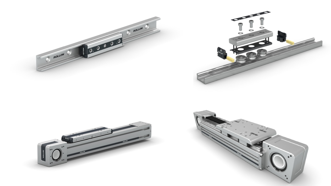 Guide Rollon: nuovi attuatori lineari e guide a elevate prestazioni