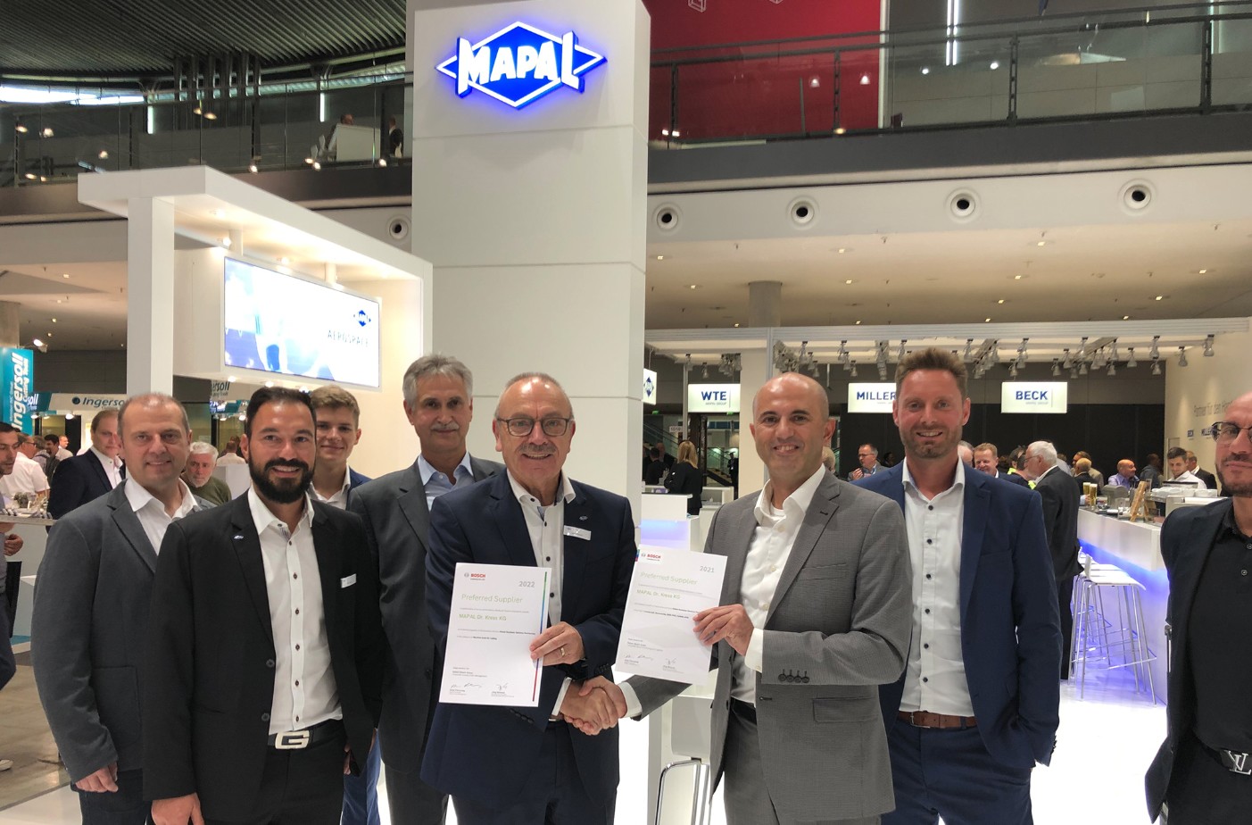 MAPAL, tre premi per i fornitori 2022