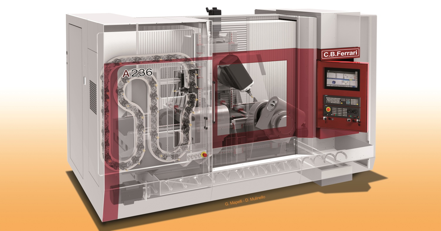 Centro di lavoro A236 di C.B. Ferrari - Techmec