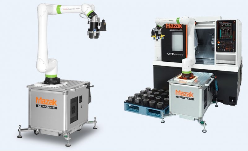 Nuovo robot collaborativo plug-and-play Mazak, Ez Loader 10