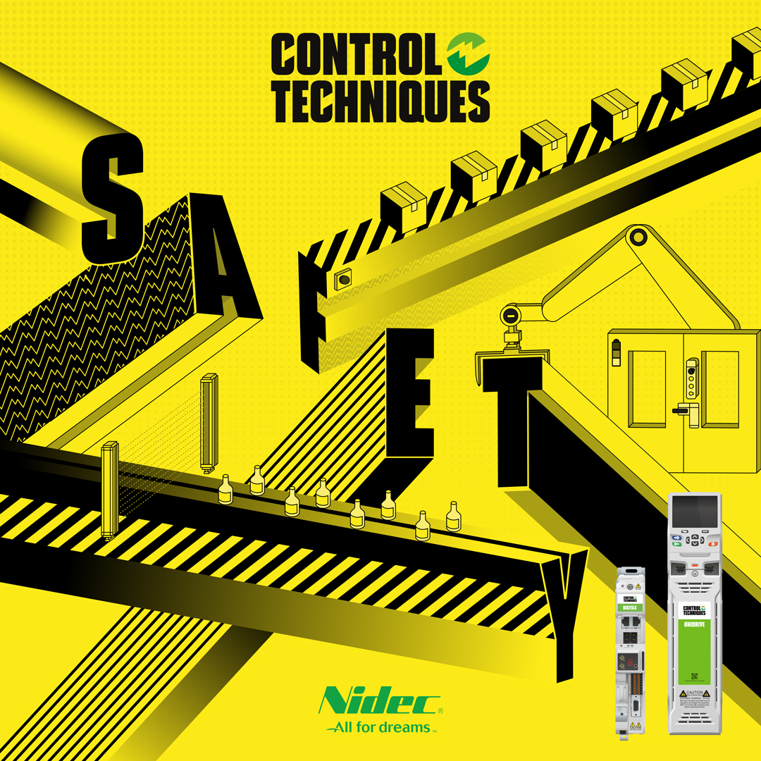 Control Techniques, soluzioni per la sicurezza integrata - Techmec