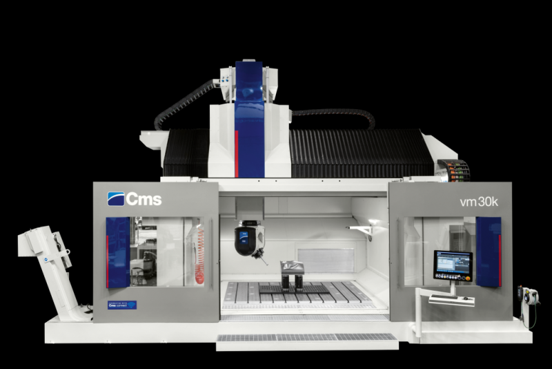 CMS: centro di lavoro VM 30K per lavorazioni in acciaio e alluminio