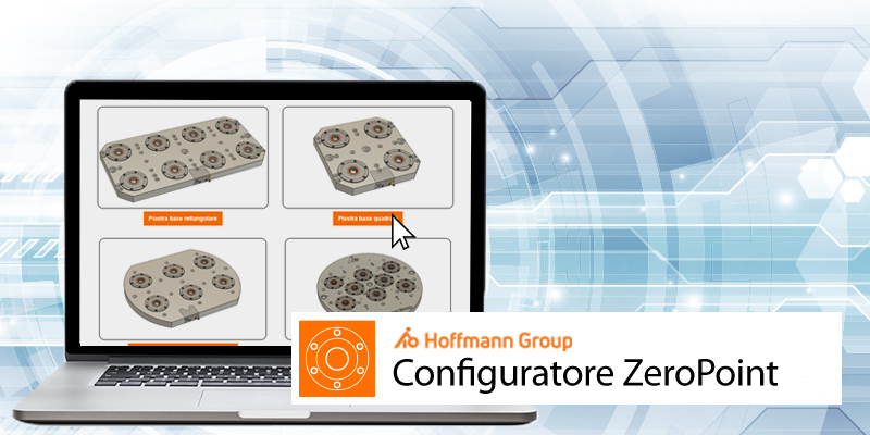 Hoffmann Group, nuovo configuratore piastre ZeroPoint
